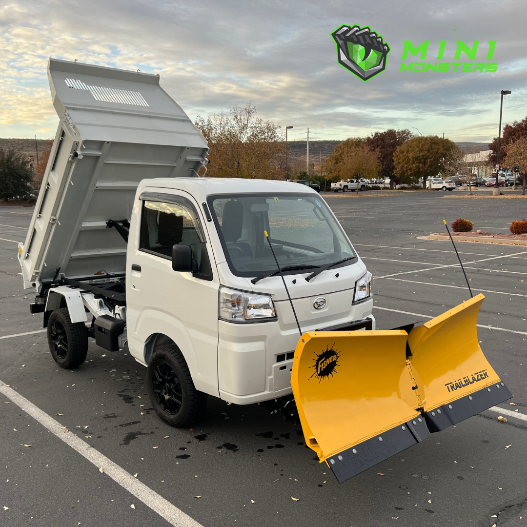 How to Equip Your Mini Truck for Snow Removal - MINI Monsters USA